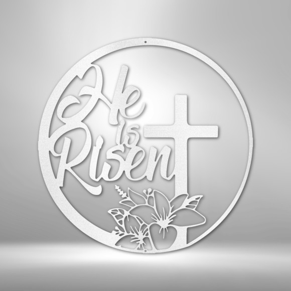 Express Your Love Ts Wall Decor Scripture Sign He Is Risen 2541